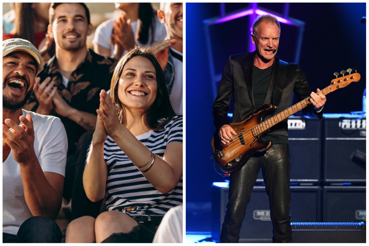 Pusta płyta na koncercie Stinga. Fani wykupili tylko miejsca siedzące ...